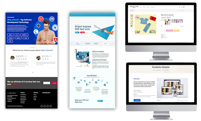 Design redesign develop business website with laravel by Alvido97 | Fiverr