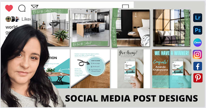 Create beautiful social media posts by Tanyadesa | Fiverr