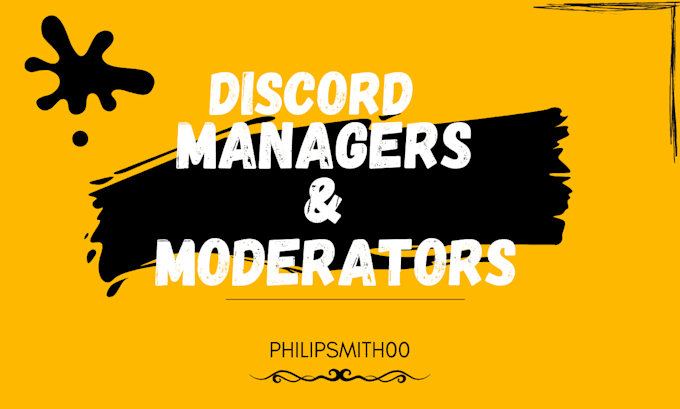 Be your nft discord server moderator or discord manager by ...