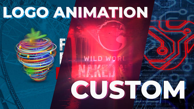 Animate a personalized animation on your logo by Vissartmedia | Fiverr