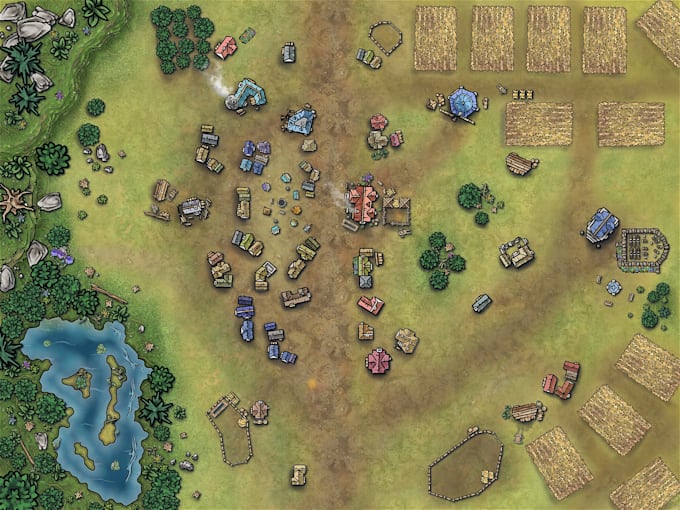 Create custom maps for your role playing games by Seekadventures | Fiverr