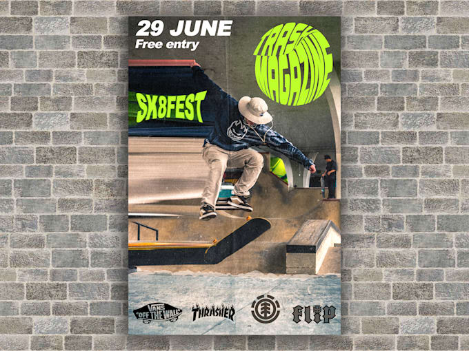 Make a relevant poster in a modern style by Vova_keskin | Fiverr