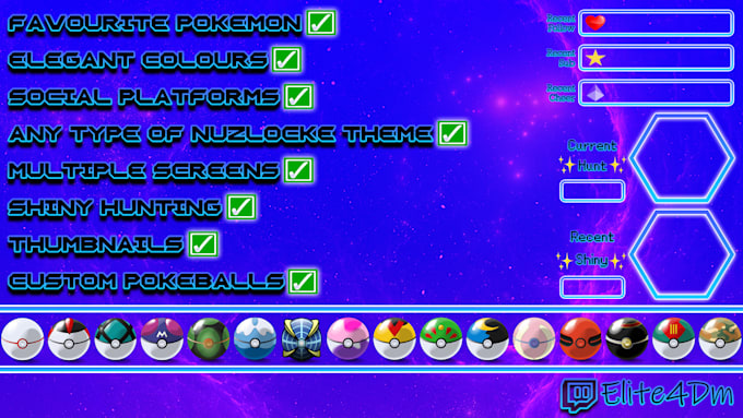 Create a custom overlay for you by Elite4dm | Fiverr