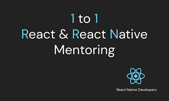 React or react native private mentoring by Reactfrontend | Fiverr