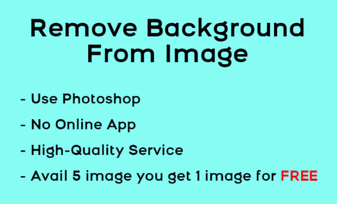 Professionally removed background from an image by Jhojhoapolonia | Fiverr