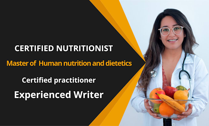 Write nutrition yoga fitness articles for you by Zairaarif | Fiverr