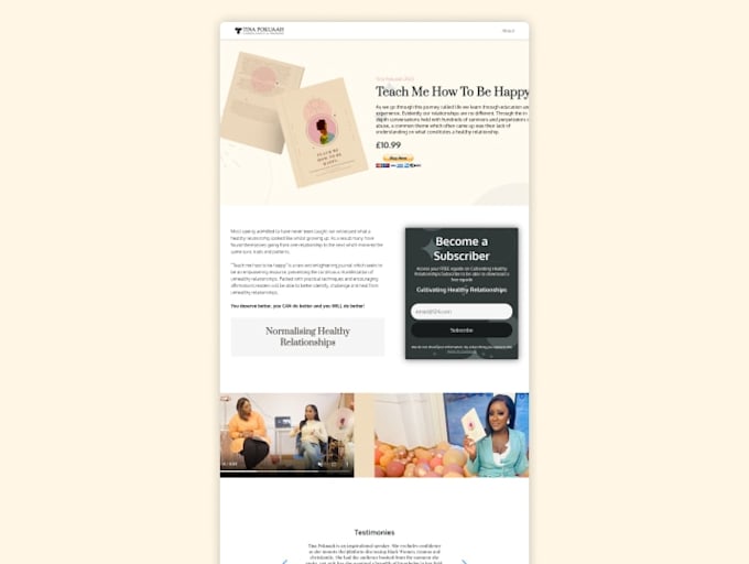 Create a custom react responsive website by Patricklema88 | Fiverr