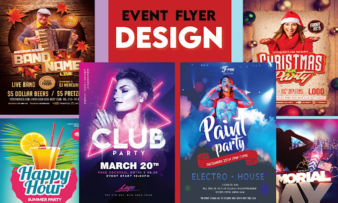 Create modern, event flyer, poster design by Sabcreative | Fiverr
