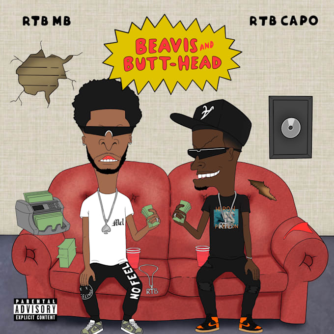 Design a cartoon cover art for your song or album by Fourmadeit | Fiverr