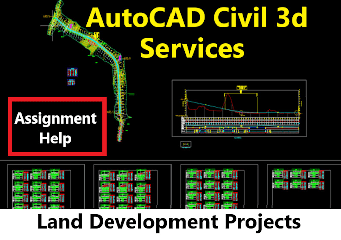 Be your autocad civil 3d professional designer by Areeb_awan | Fiverr
