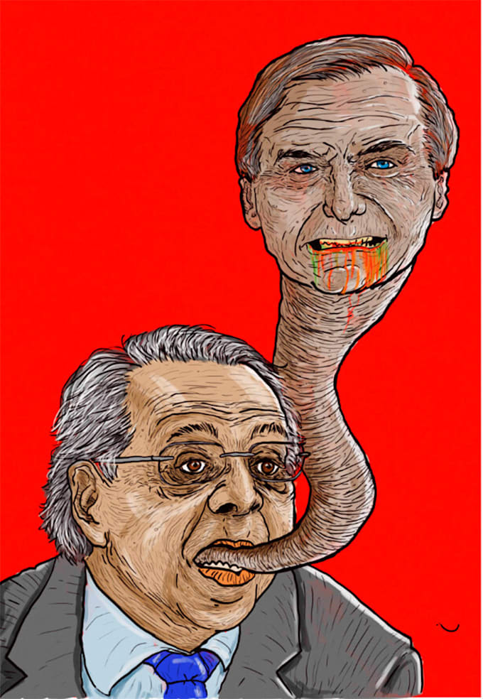 Draw your political cartoon by Cindydayme | Fiverr