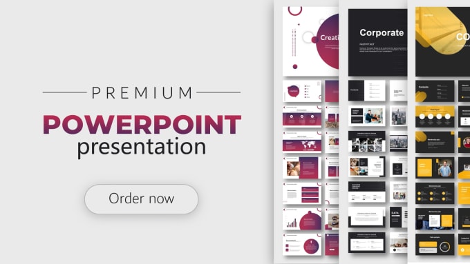 Design modern and professional powerpoint presentation by Johnnytedesco ...