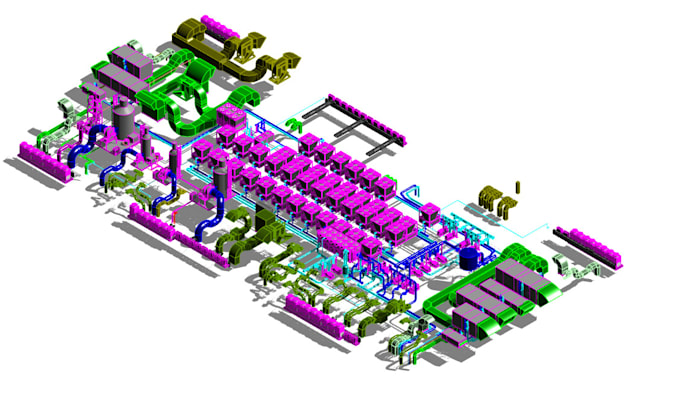 Design and model hvac system in revit by Jupiter34 | Fiverr