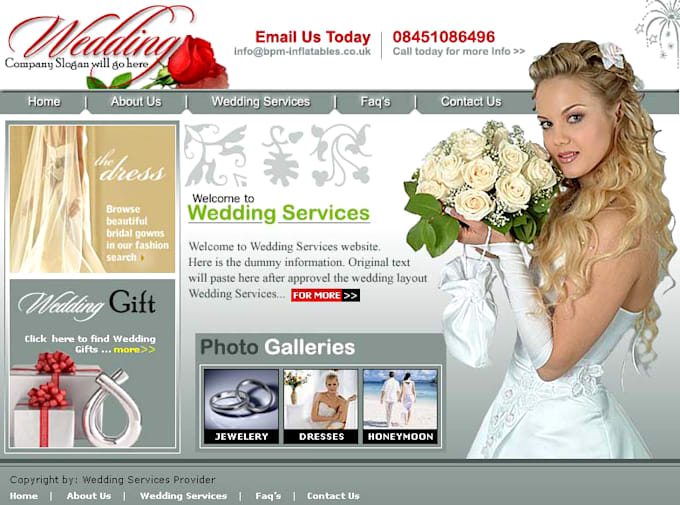 Design your website using html css and javascript by Noumanrajput583 ...