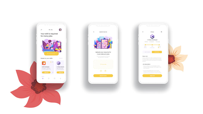 Do professional mob app ui designs and websites by Rawanmoftah | Fiverr