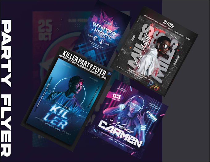 Design unique,modren and professional party or event flyer by ...