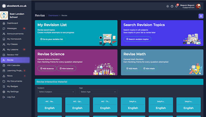 Create a school management system using laravel framework by ...
