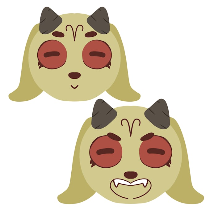 Make you a set of pngtuber icons for your streams by Nicoarcho | Fiverr