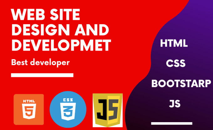 Design Dynamic Website And Development Using Html Css Bootstarp By Atikulcoder Fiverr
