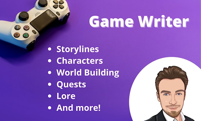 Write game storylines, lore, quests, and more by Narratic | Fiverr