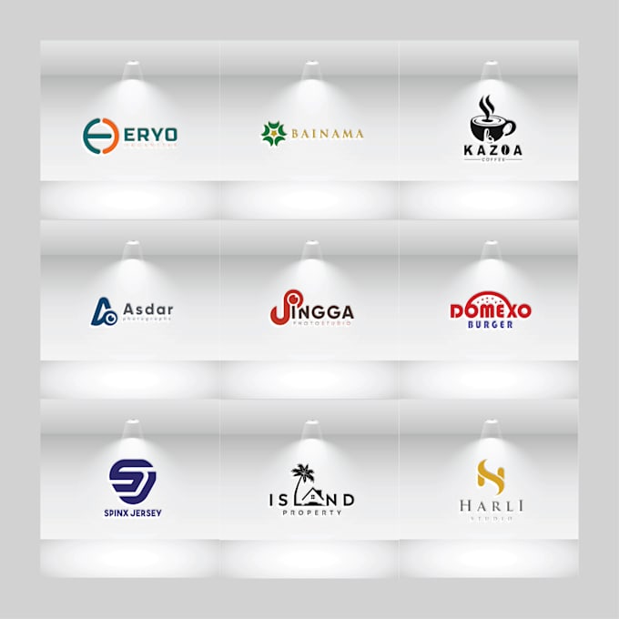 Create logo design for brand bussines company and etc by Saintart ...