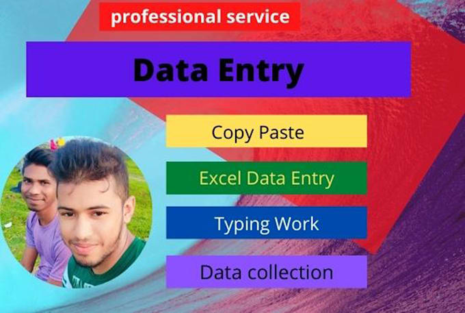 Do data entry, copy paste, excel data entry, data processing, by Minhajulaliearn | Fiverr