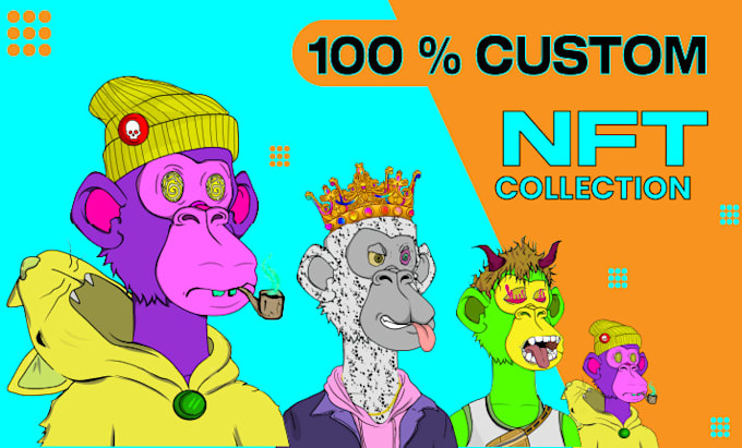Design 1k, 5k, 10k cartoon nft art collection by Sady_arts | Fiverr
