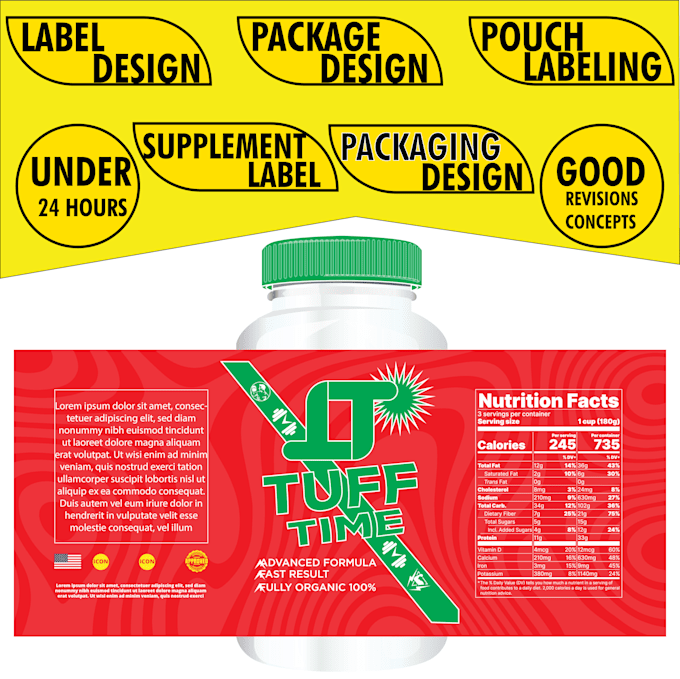 Create unique pouch label, design, and amazing mailer box design by ...