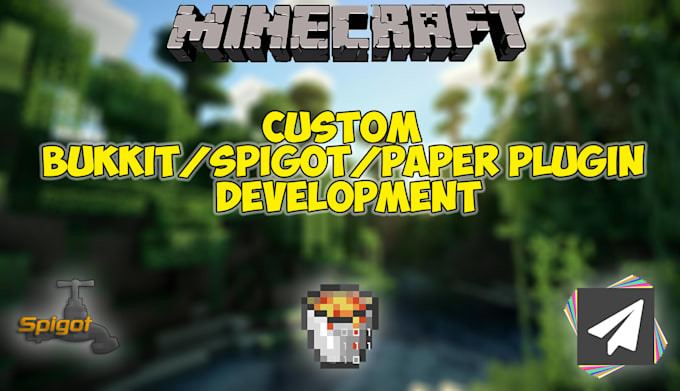 Make custom plugins for your minecraft server by Blue_phenix | Fiverr