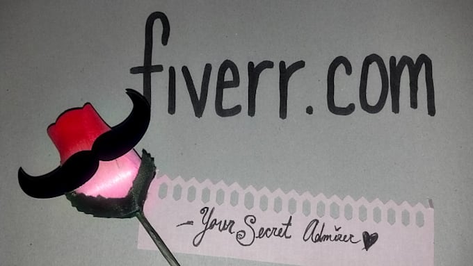 Send a wooden rose to your special someone by Cakesaholics | Fiverr