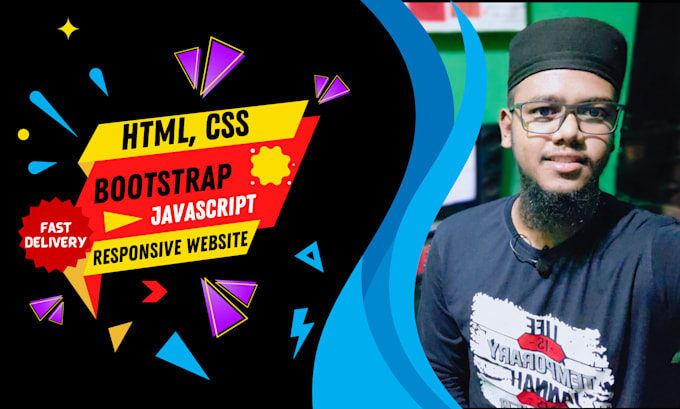 Convert psd to html, figma to html, xd to html css bootstrap responsive ...