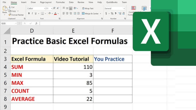 Create excel vba, formula, conditional formatting by Sjmc23 | Fiverr