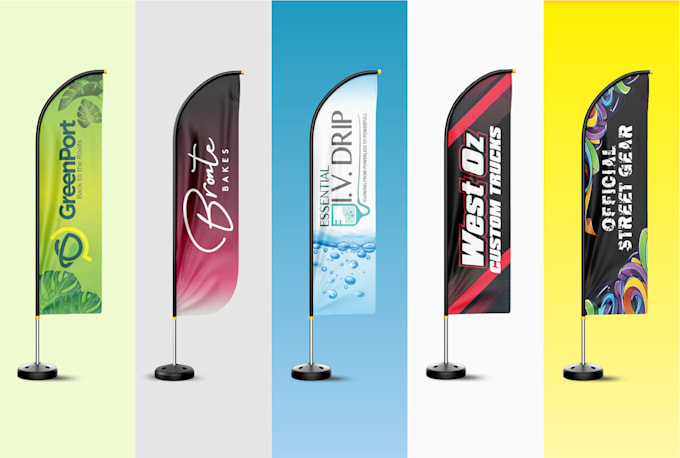 Design a custom flag, rollup, step, and repeat logo backdrop by Shyam ...