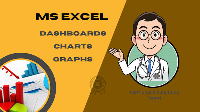 Build excel dashboard, pivot table, charts and do data visualization by ...