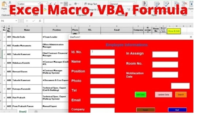 Do Excel Macro Excel Vba Excel Automation Formula Script By 0186
