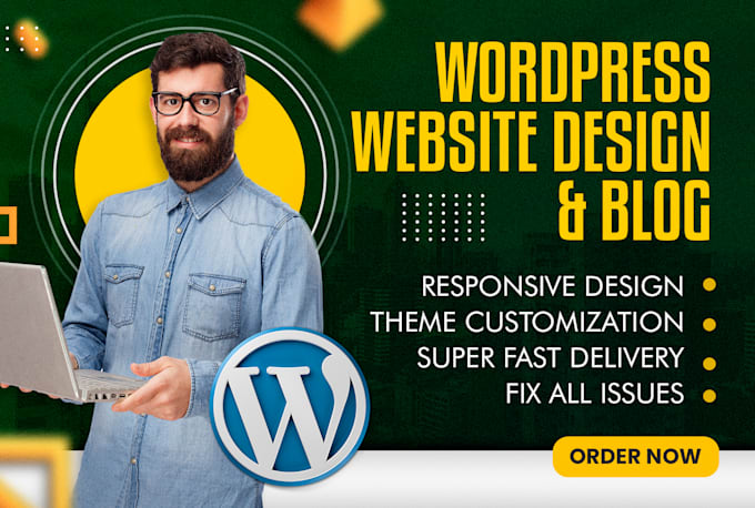 Revamp Redesign Customize Fix Css Issues Wordpress Website Design By Mrraza11 Fiverr