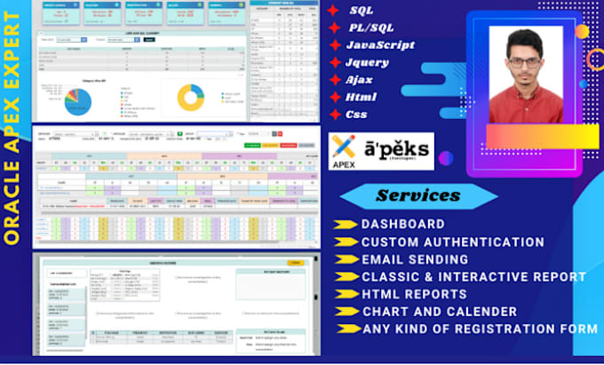 Develop customized oracle apex application by Rkraihan24 | Fiverr