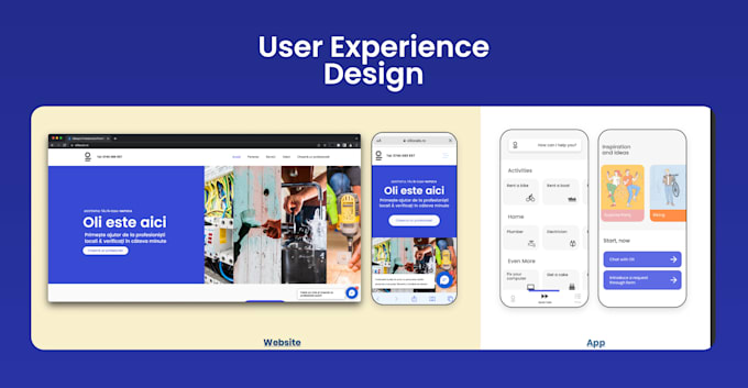 Design your user experience and interface of your app or website by ...