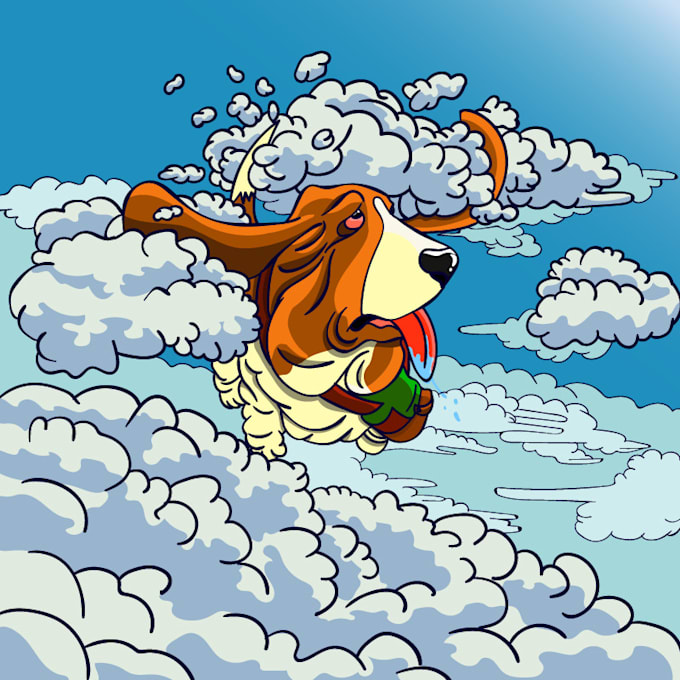 Draw a cute cartoon portrait of your pet dog, cat, fish by Matthlemos ...