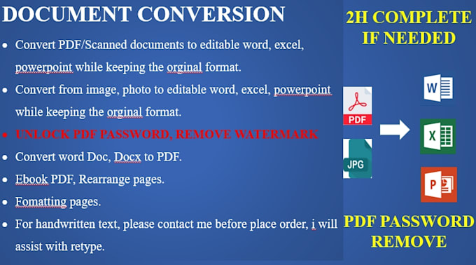 Convert images to word, scanned to word, pdf to word, pdf conversion by ...