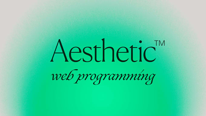 Code a aesthetic website by Luccas_machado | Fiverr