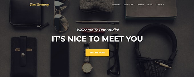 Create responsive website using html, css, and javascript by ...