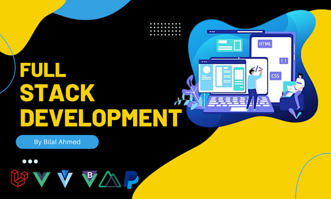 Design, develop, deploy, fix bugs in laravel and vuejs app by Bilal ... Design, develop, deploy, fix bugs in laravel and vuejs app by Bilal ...