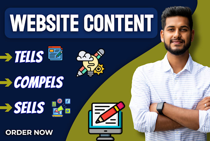 Do compelling website content writing and copywriting by ...