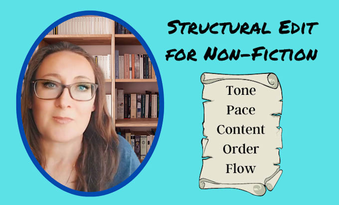 Structural edit your non fiction or memoir by Stella_writing | Fiverr