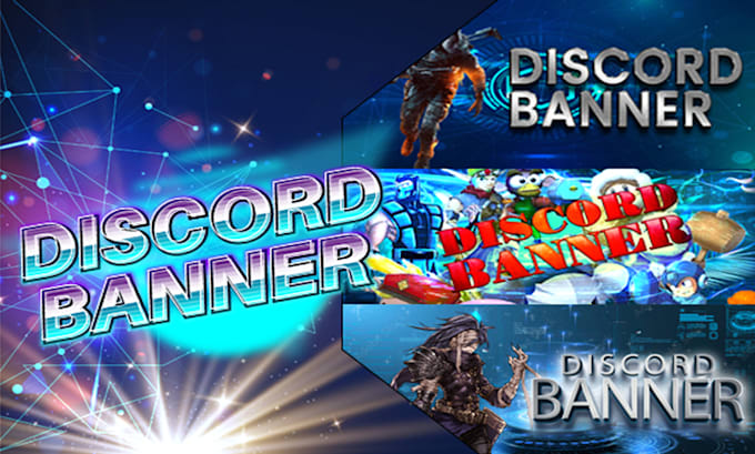 Design attractive discord banner and header for your server by ...