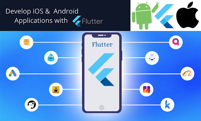 Be your flutter developer for android and ios app development by ...
