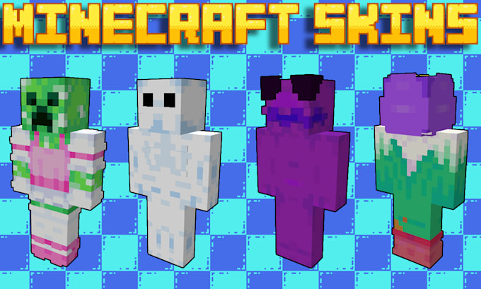 Make you a custom minecraft skin by Plink_a_dink | Fiverr