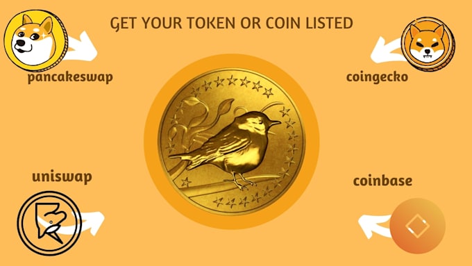 List coin, coin listing, coinmarketcap listing, coingecko listing ...