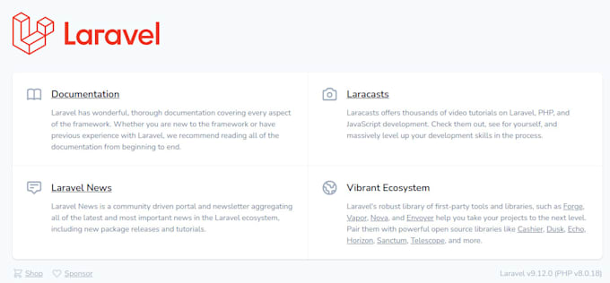Setup And Install A Fresh Laravel Project For You By Dmatrai Fiverr 